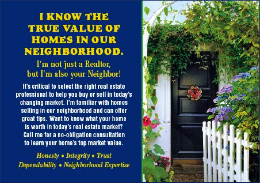 Real Estate Marketing Blog » Blog Archive Real Estate Postcard Idea ...